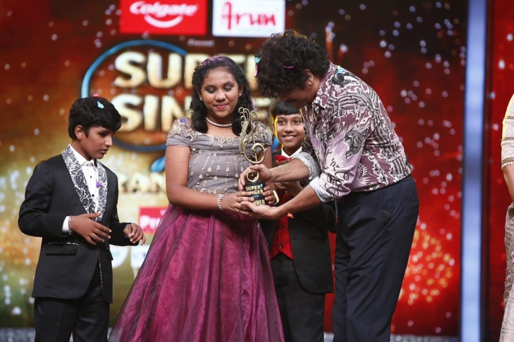 Winner of Super Singer Junior 2022 Grand Finale (Star Maa)