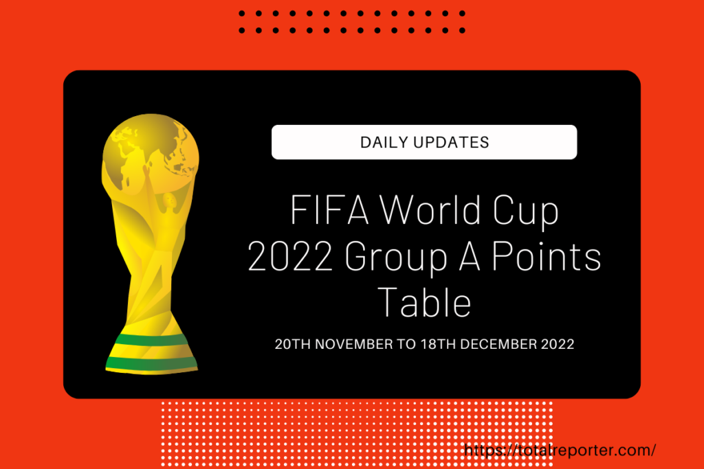FIFA World Cup 2022 Group A Points Table (Updated)