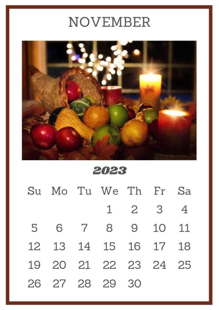 2023 Printable Calendar One Page PDF Download, Also Get Each Month ...