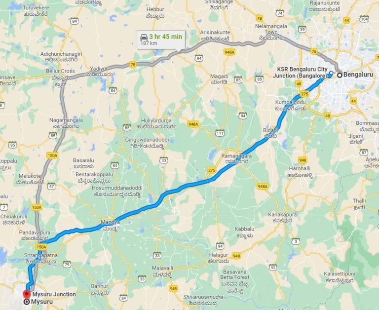 Bengaluru-Mysuru Expressway 2023 Route, Map, Distance, Travel Time ...