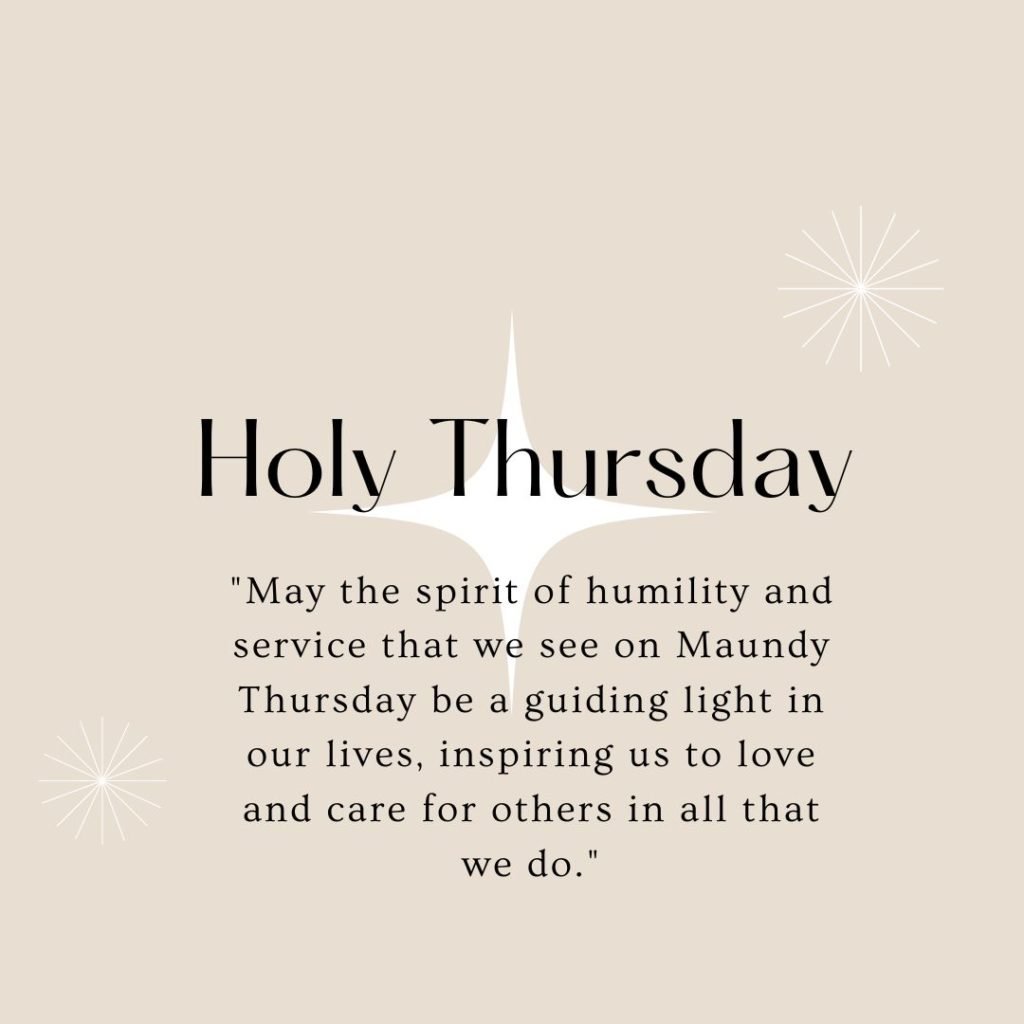 Maundy Thursday/Holy Thursday 2025 Images, Wishes, Quotes, and Messages
