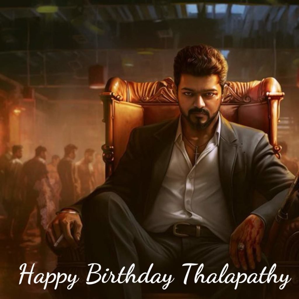 Thalapathy Vijay Birthday 2023 Images, Wishes and Whatsapp Status