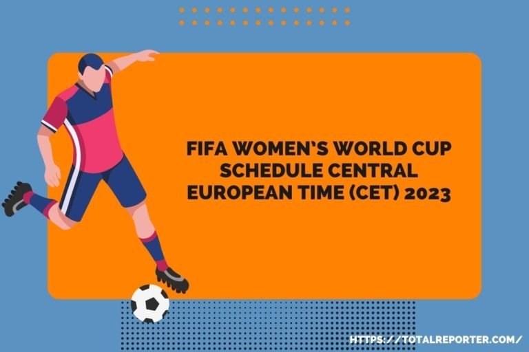 FIFA Women’s World Cup Schedule Central European Time (CET) 2023, PDF ...
