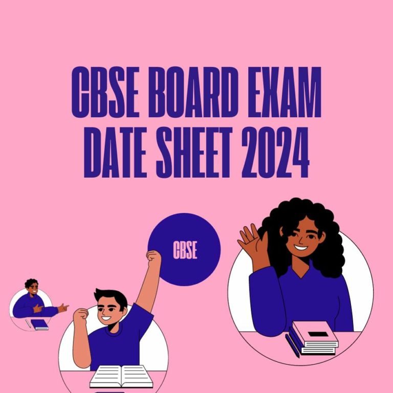 CBSE Board Exam Date Sheet 2024 Download, Get CBSE Class 10th and 12th ...