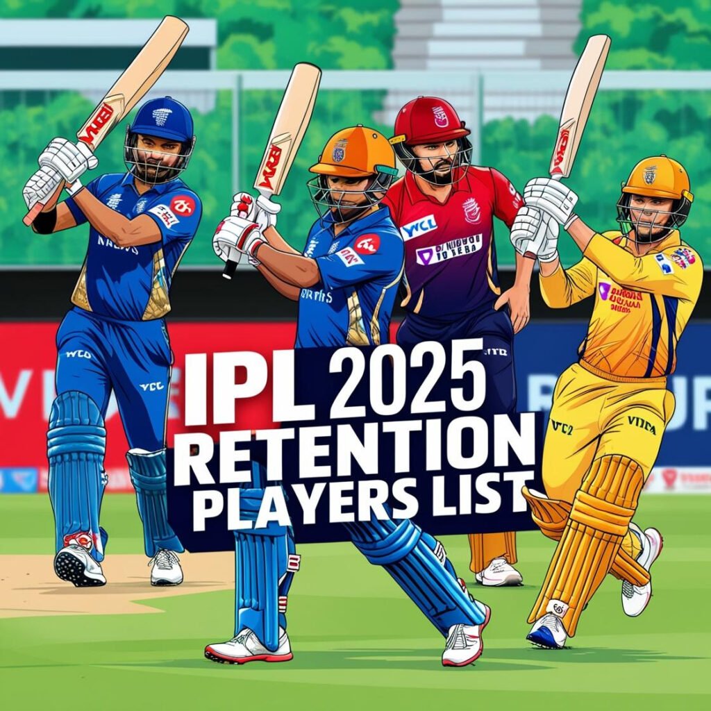 IPL 2025 Player Retention Players List PDF