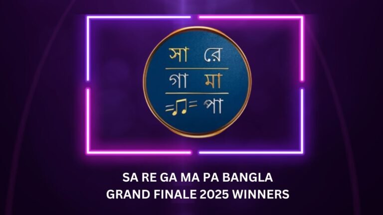 Winner of Zee Bangla Sa Re Ga Ma Pa Grand Finale 2025