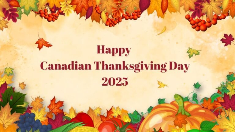 Canadian Thanksgiving 2025 Date, When is Thanksgiving Day 2025 in Canada?