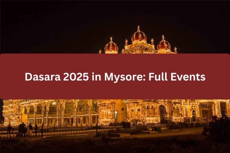 Mysore Dasara Festival 2025 Schedule, Tickets & Palace Lighting Guide