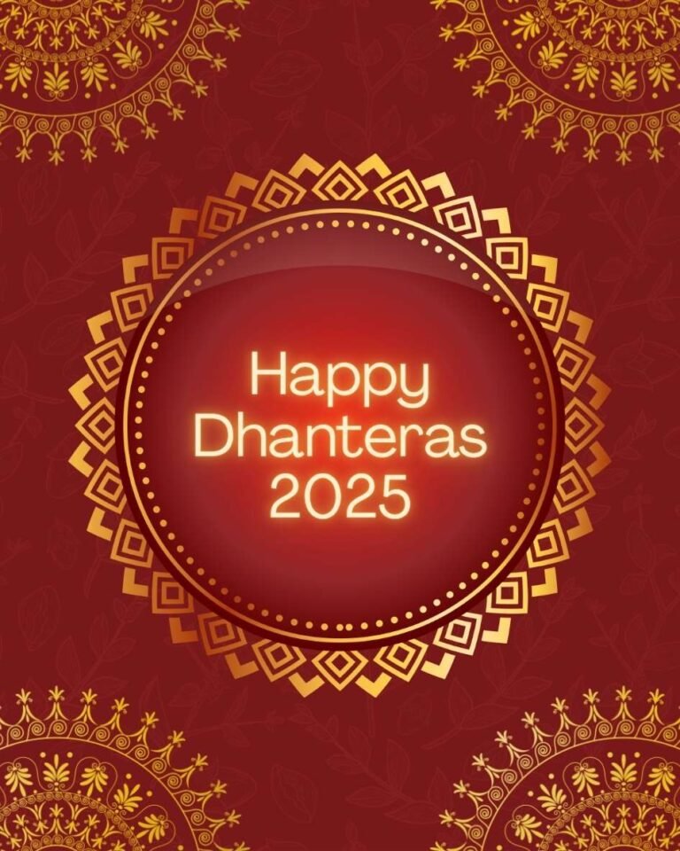 Happy Dhanteras 2025 Images, Wishes, Quotes and Messages
