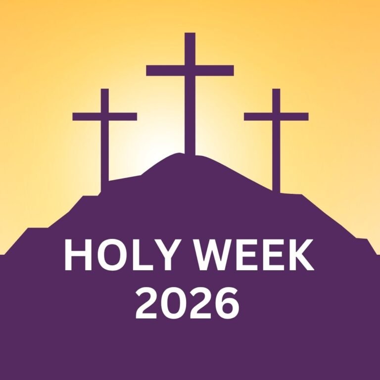 Holy Week 2026 Calendar