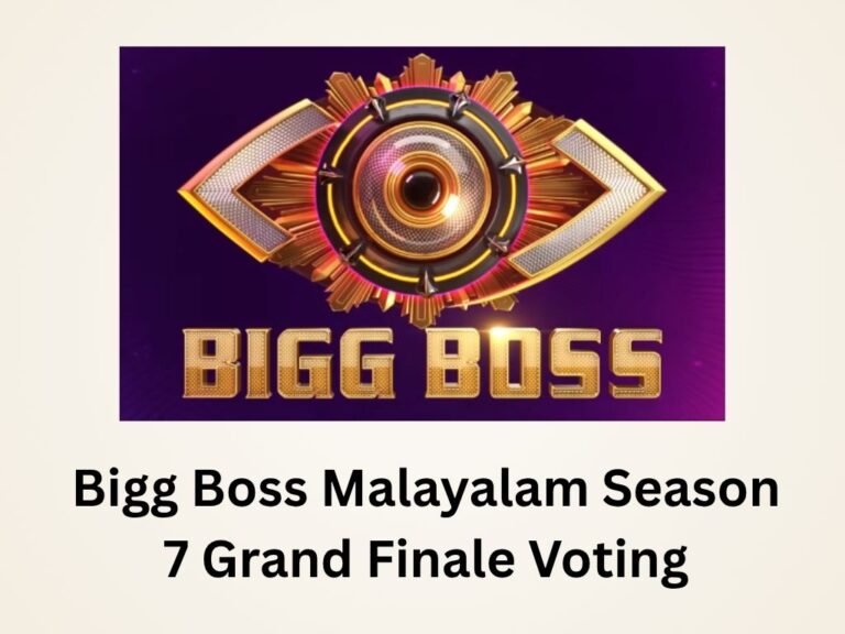 Bigg Boss Malayalam Season 7 Grand Finale Voting, See How to Vote For ...