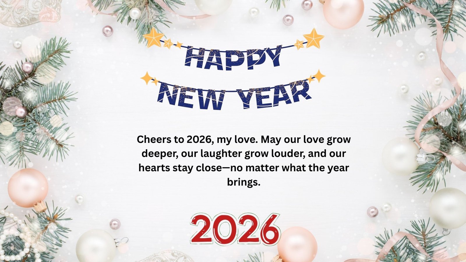 Happy New Year 2026 Wishes and Messages for Husband
