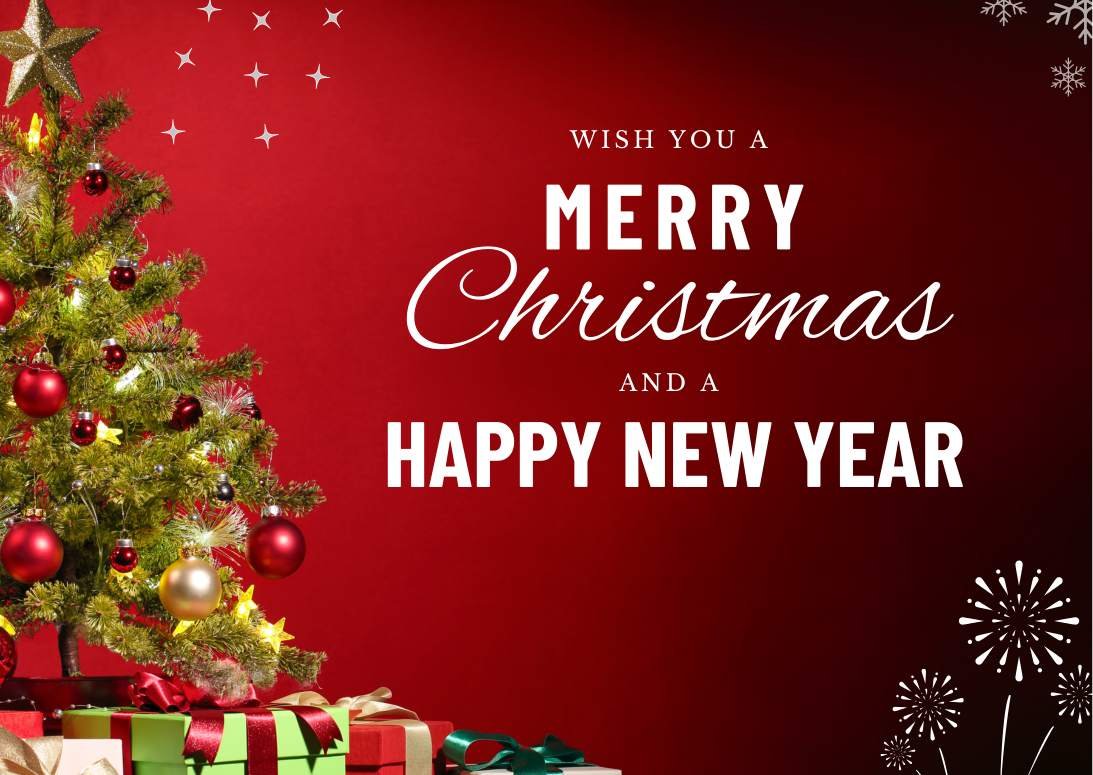Merry Christmas 2025 and Happy New Year 2026 Images, Wishes, Quotes ...